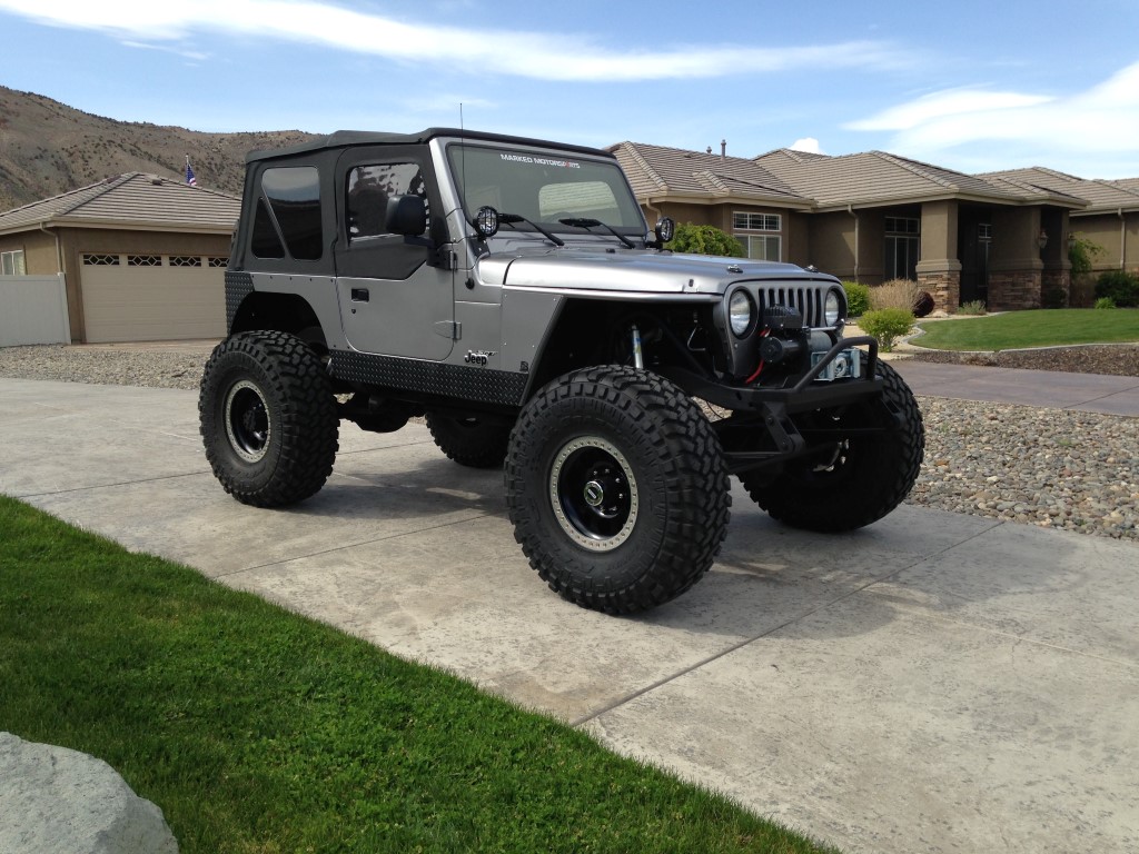 The Keep It Simple Jeep TJ On Leaf Springs - It's Free! : Marked ...